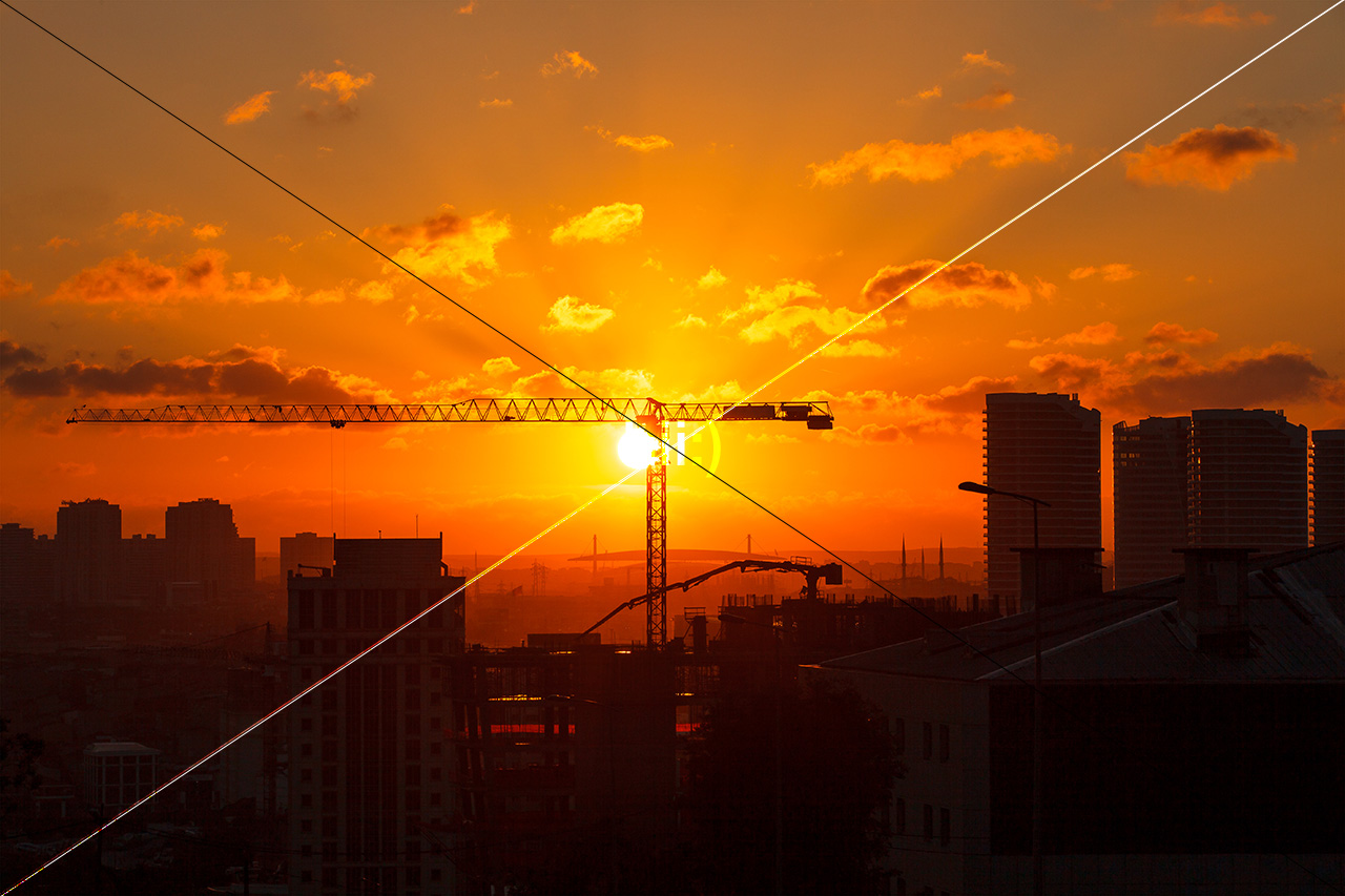 Construction-site-sunset | hii:)